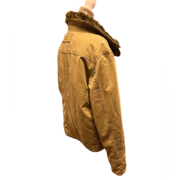Abercrombie & Fitch | Jackets & Coats | Vtg Abercrombie Fitch Khaki Field Barn Work Chore ...
